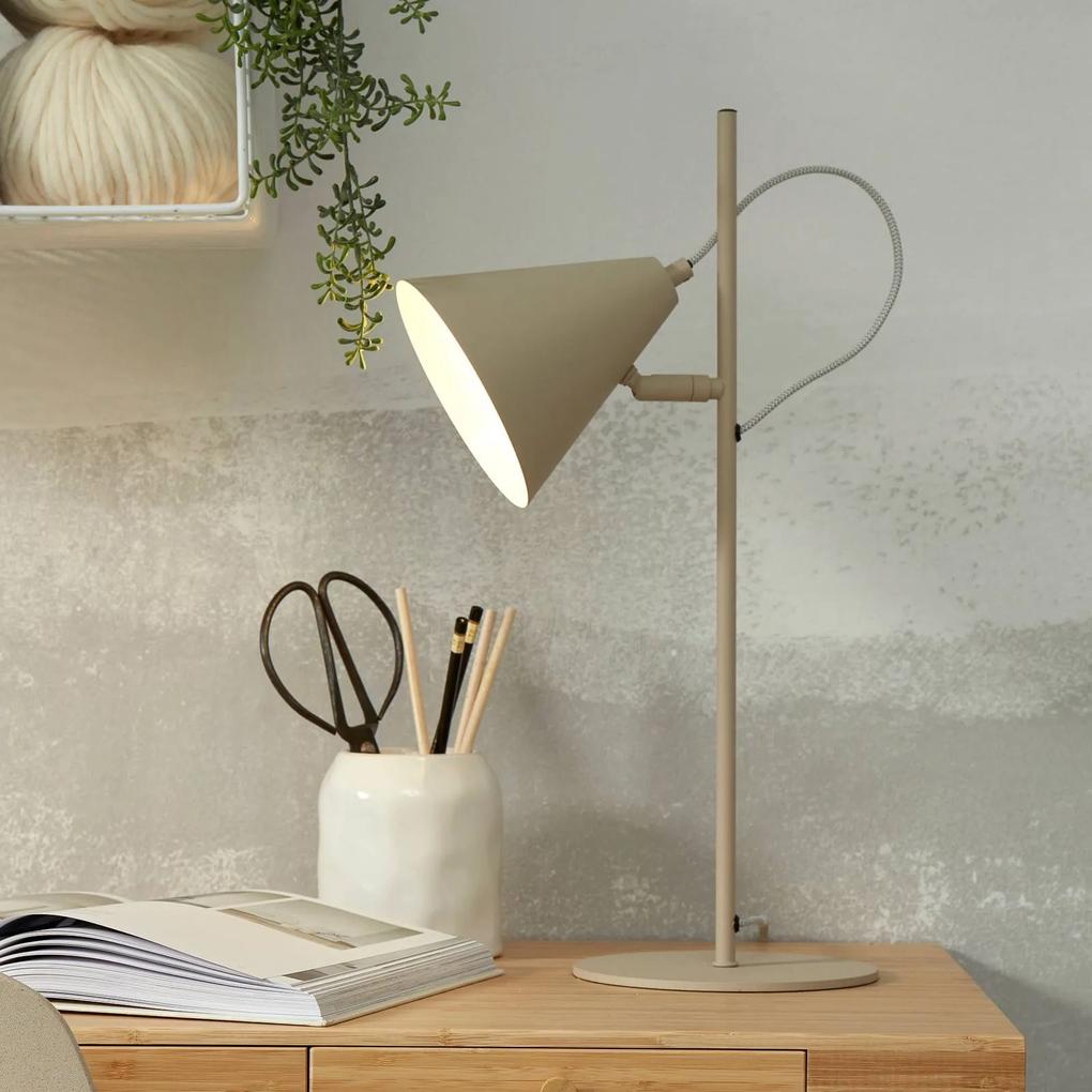 Jedná se o stolní lampu RoMi Lisabon, písek