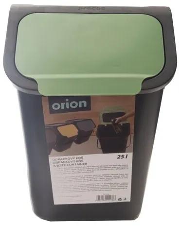 Orion Odpadkový koš na tříděný odpad 25 l, zelená