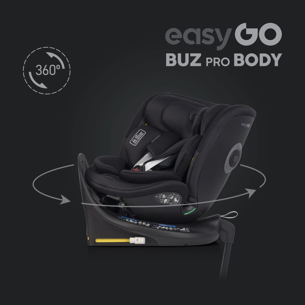 Sada autosedaček 2v1 EasyGo Buz Pro a Buz Pro Body Ink
