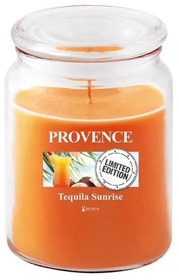 Svíčka ve skle s víčkem TEQUILA SUNRISE 510 g