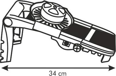 TESCOMA Struhadlo mandoline HANDY, multifunkční