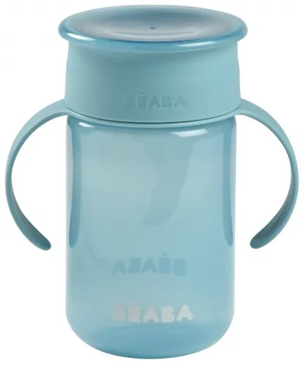 Beaba Hrnek trénovací 360° 340 ml 12 m+ Blue