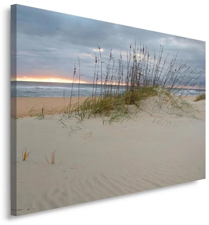CARO Obraz na plátně - Sea Behind The Dunes 80x60 cm