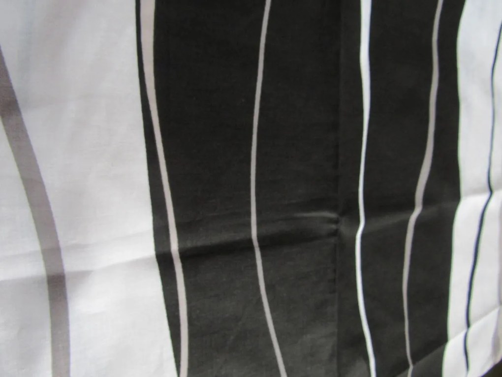 Bavlněné moderní a žádané povlečení v černobílé barvě v klasické,prodloužené i francouzké velikosti 1x 140/200, 1x 90/70