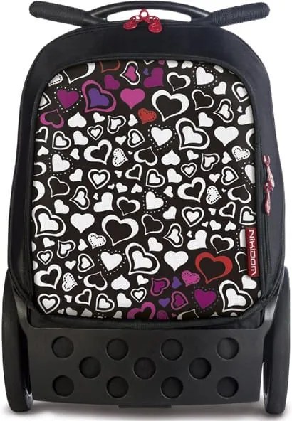 Školní batoh Nikidom Roller XL Cuore na kolečkách