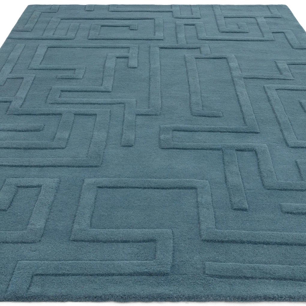 Tribeca Design Kusový koberec Parva Teal Rozměry: 120x170 cm