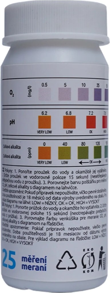 Marimex | Testovací pásky Marimex Peroxide 3v1 (25ks) | 11305034