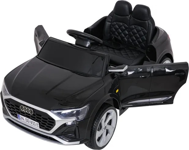 Elektrické autíčko Audi SQ8 černé / šedé