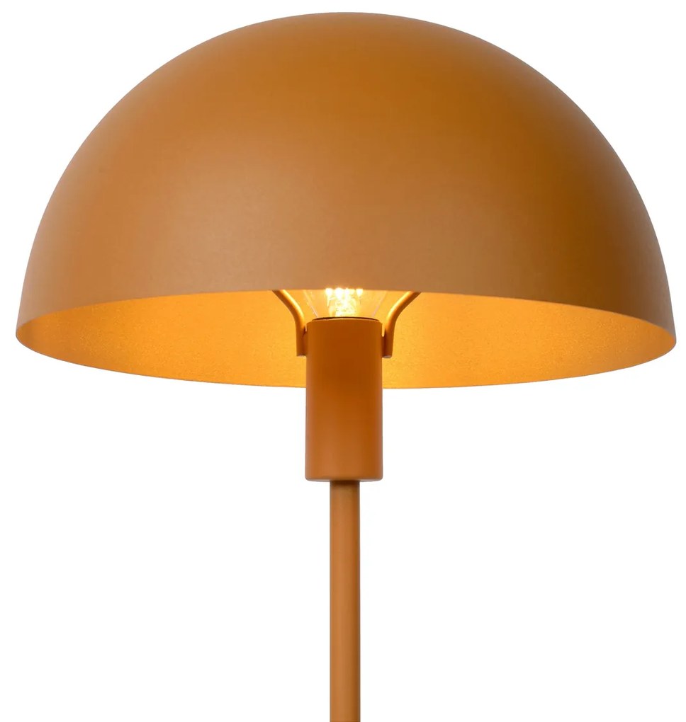 Lucide 45596/01/44 stolní lampa Siemon, okrově žlutá, E14, 40cm