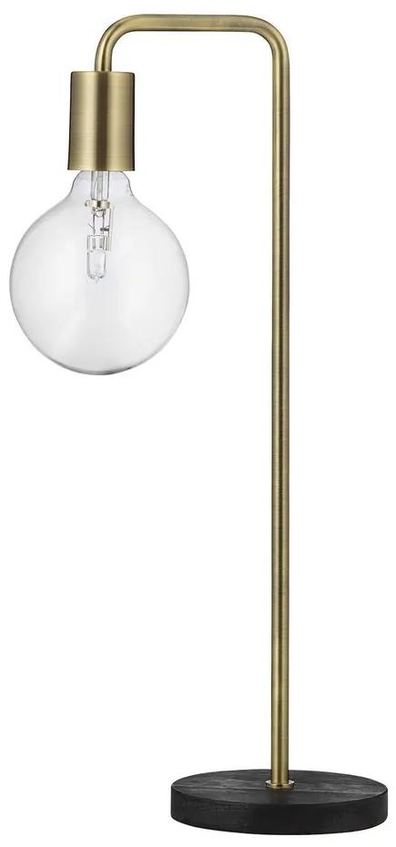 FRANDSEN - Stolní lampa Cool, matná mosazná