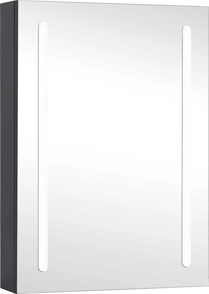 LED koupelnová skříňka se zrcadlem 50 x 13 x 70 cm 325546