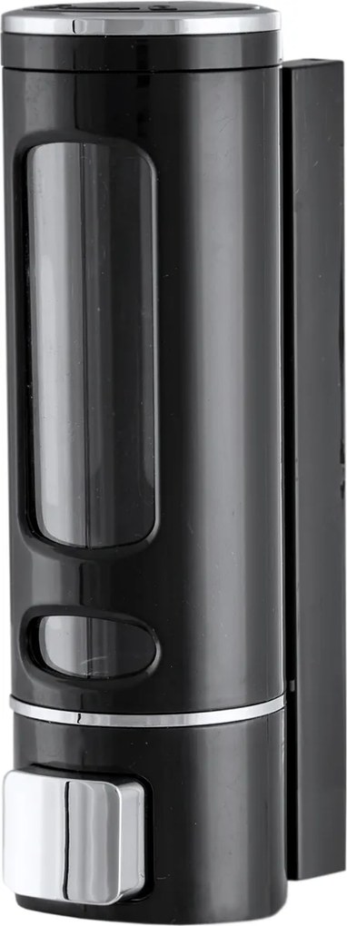 Gamma Gamma, nástěnný dávkovač mýdla 400ml, černá, GMA-DOZS-BK