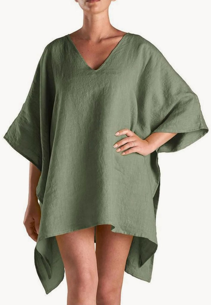 Kaftan z lnu Stella