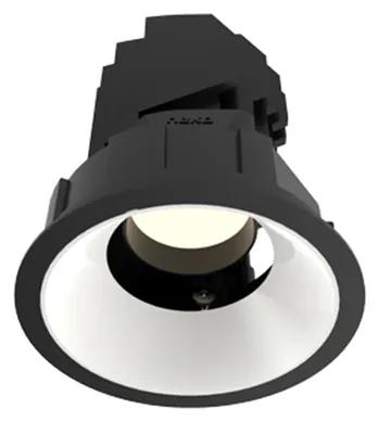 Vestavné nastavitelné svítidlo Sense Round Black Průměr: 110 mm, Teplota chromatičnosti / Stmívání: 3000 Kelvinů / Stmívatelné DALI, Úhel reflektoru:…
