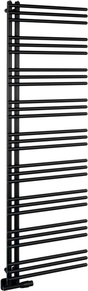 Aqualine Poseidon - Topné těleso 55x174 cm, 700 W, matná černá PS517B