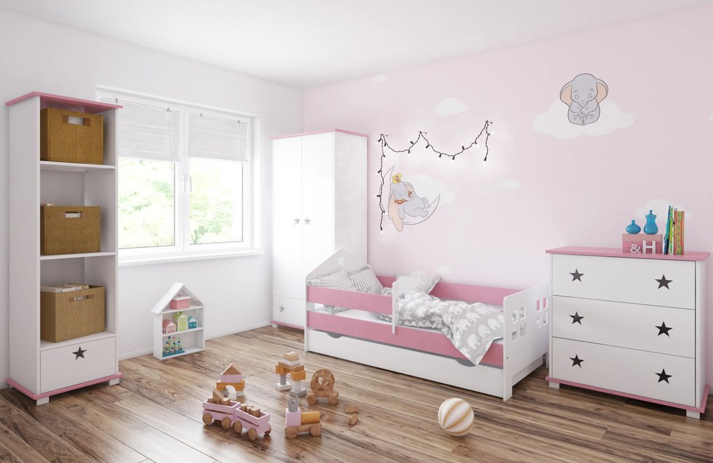 BabyBeds Dětská sestava - hvězdičky Barevné provedení: Šedá