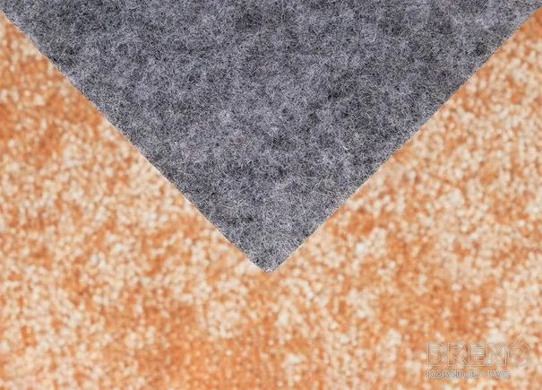 Breno Metrážový koberec SERENADE 313 (Ecoluxe) teplý oranžový melír s leskem, šíře 300 cm, Oranžová