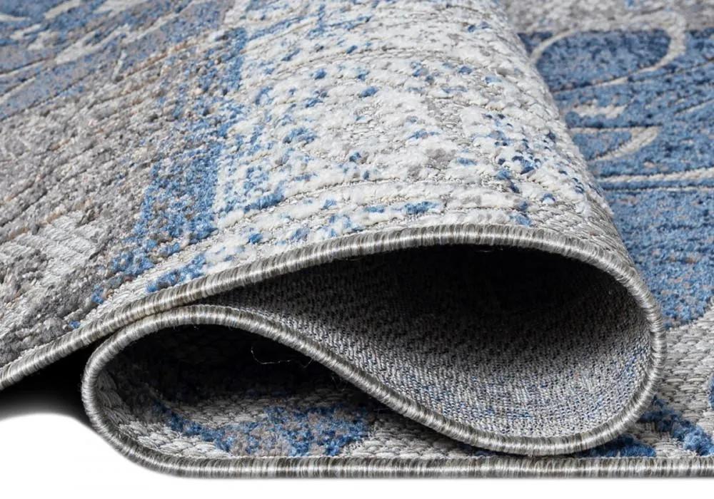 Kusový koberec Velký květ modrošedý 120x170cm