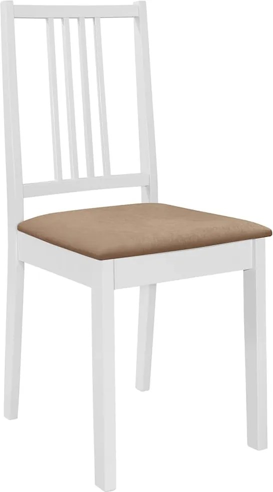 5dílný jídelní set MDF bílý 276402