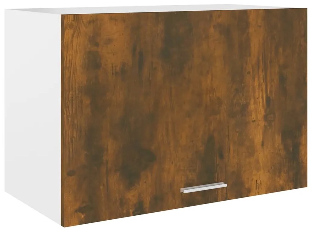 vidaXL Závěsná skříňka kouřový dub 60 x 31 x 40 cm kompozitní dřevo
