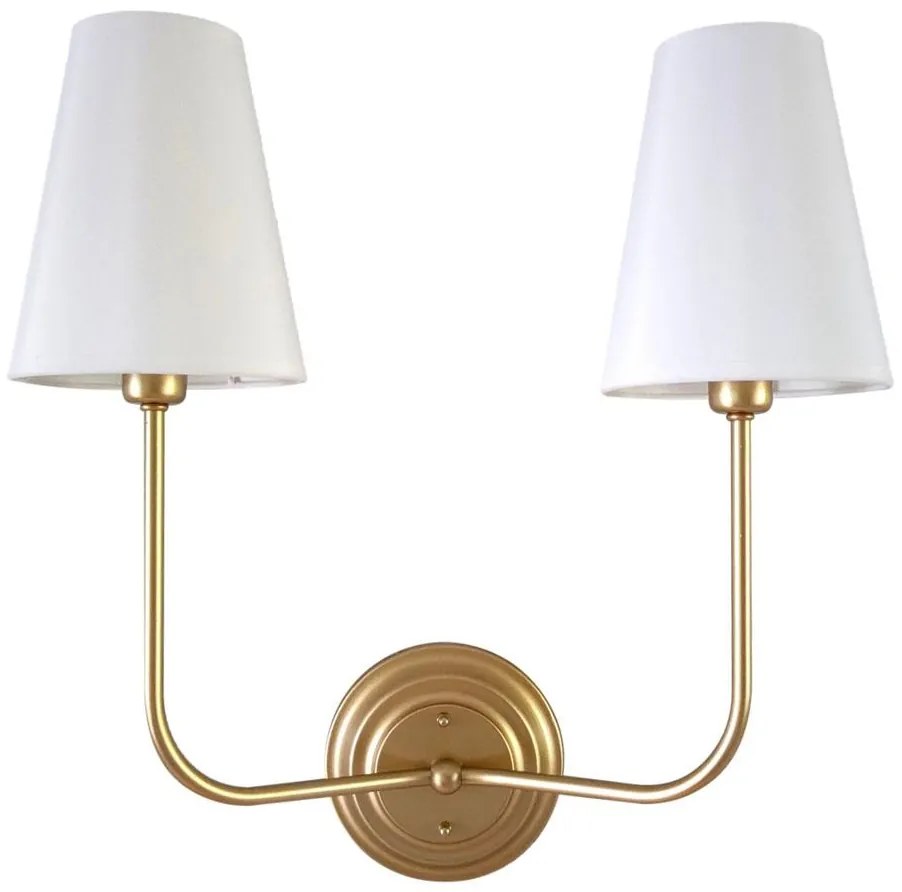 Zlaté nástěnné světlo Simply Gold 2