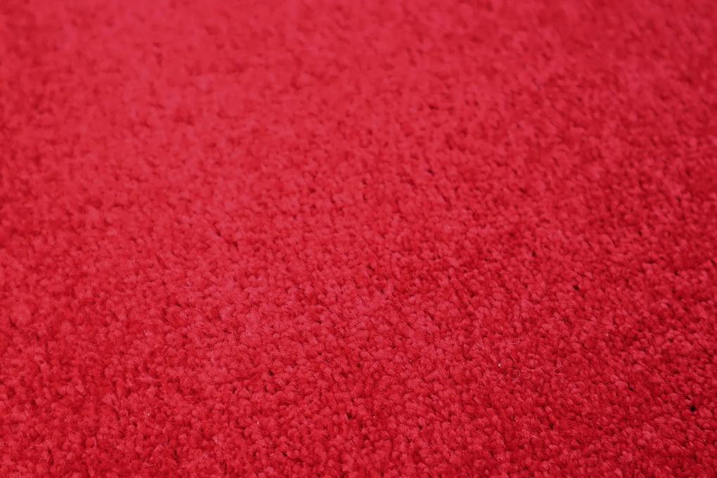 Vopi koberce Kusový koberec Eton červený 15 kruh - 67x67 (průměr) kruh cm