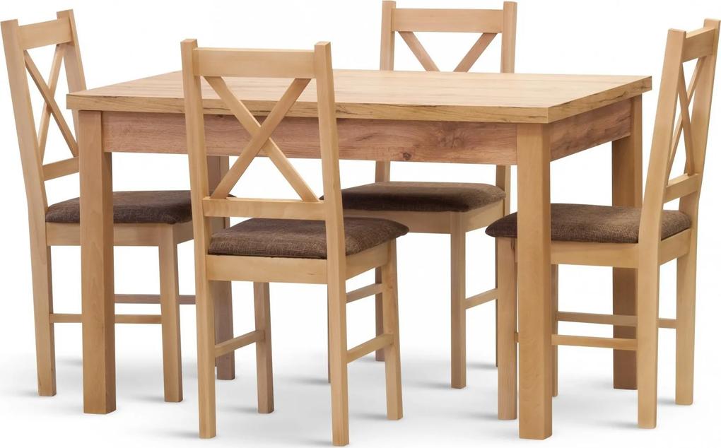 Stima Jídelní stůl UDINE | Rozklad: S rozkladem + 40 cm,Délka stolu: 140,Odstín: dub vintage