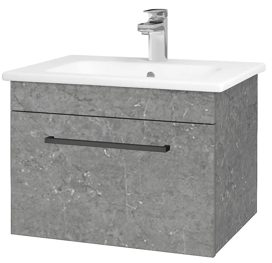 Dřevojas Koupelnová skříň ASTON SZZ 60 Varianta: N07 Stone / Úchytka T04 / N07 Stone