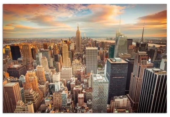 Obraz na plátně Panorama New York City - 90x60 cm