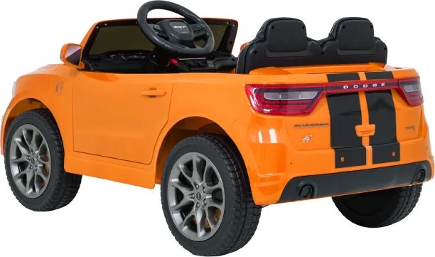 Elektrické autíčko Dodge Durango oranžové