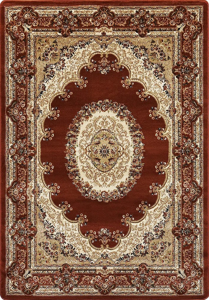 Berfin Dywany, Kusový koberec Adora 5547 V (Vizon), 140x190, hnědá, chodba / předsíň