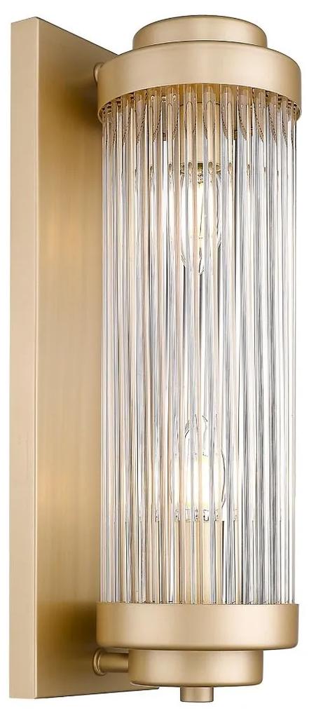 Zuma Line Luxusní nástěnné křišťálové svítidlo Sergio twist, v.40cm Barva: Chrom