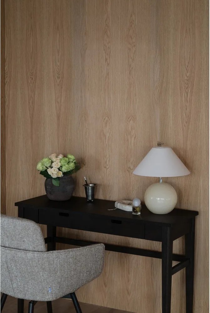 Konzolový stolek s deskou v dubovém dekoru v tmavě přírodní barvě 40x110 cm Garrison – Rowico