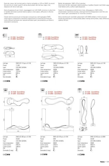 Redo 01-1532 - LED Stmívatelná stojací lampa NUBO LED/34,5W/230V bílá
