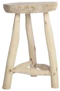 Přírodní dřevěná stolička House Doctor