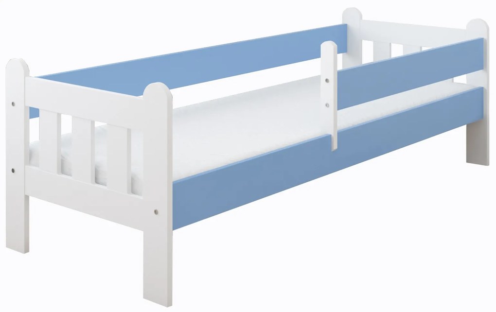 BabyBeds Dětská postel STAS Velikost postele: 160x80 cm, Barevné provedení: Bílá, Úložný prostor: Ano, s úložným prostorem Bílá