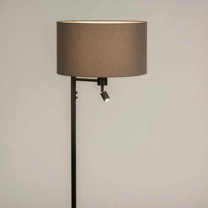 Stojací designová lampa La Scale Grey and Black