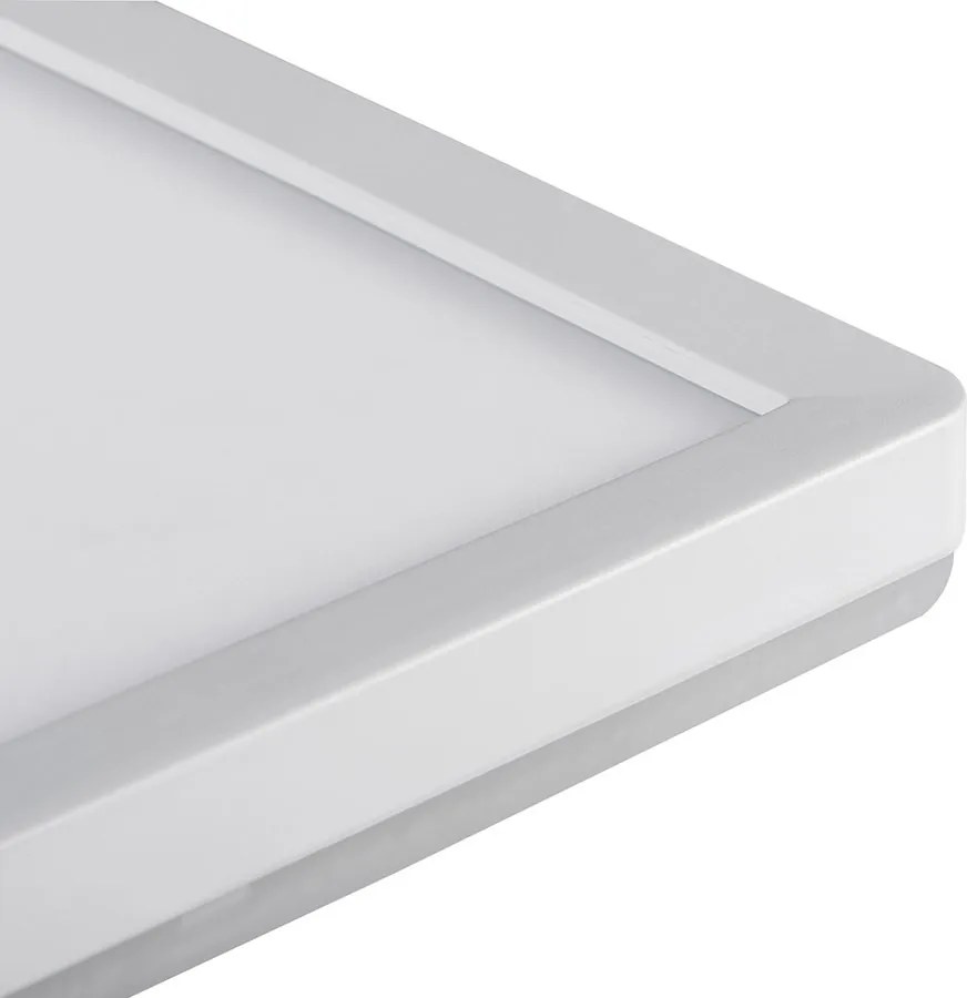 KANLUX KANLUX, AZPO stropní LED svítilna, 225x225mm, 12,3W, 3000/4000/6000K, IP54, bílá, 31530