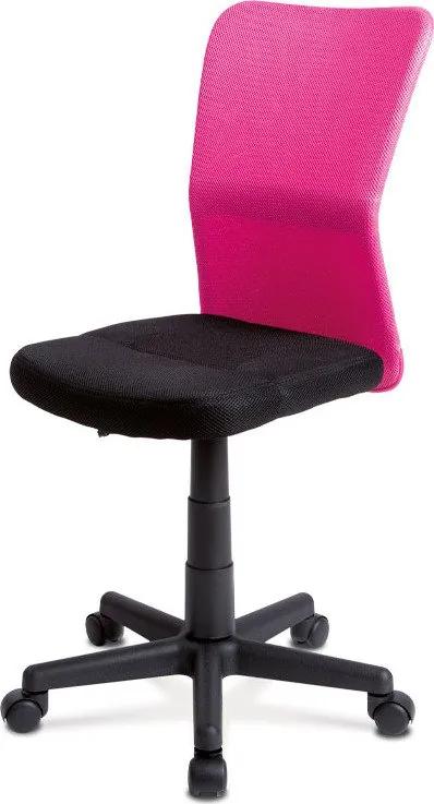 Autronic Kancelářská židle KA-BORIS PINK