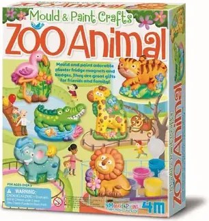 4M Výroba a malování - ZOO / od 5 let