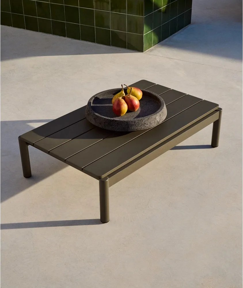 Kovový zahradní konferenční stolek 57x91 cm Sorells – Kave Home