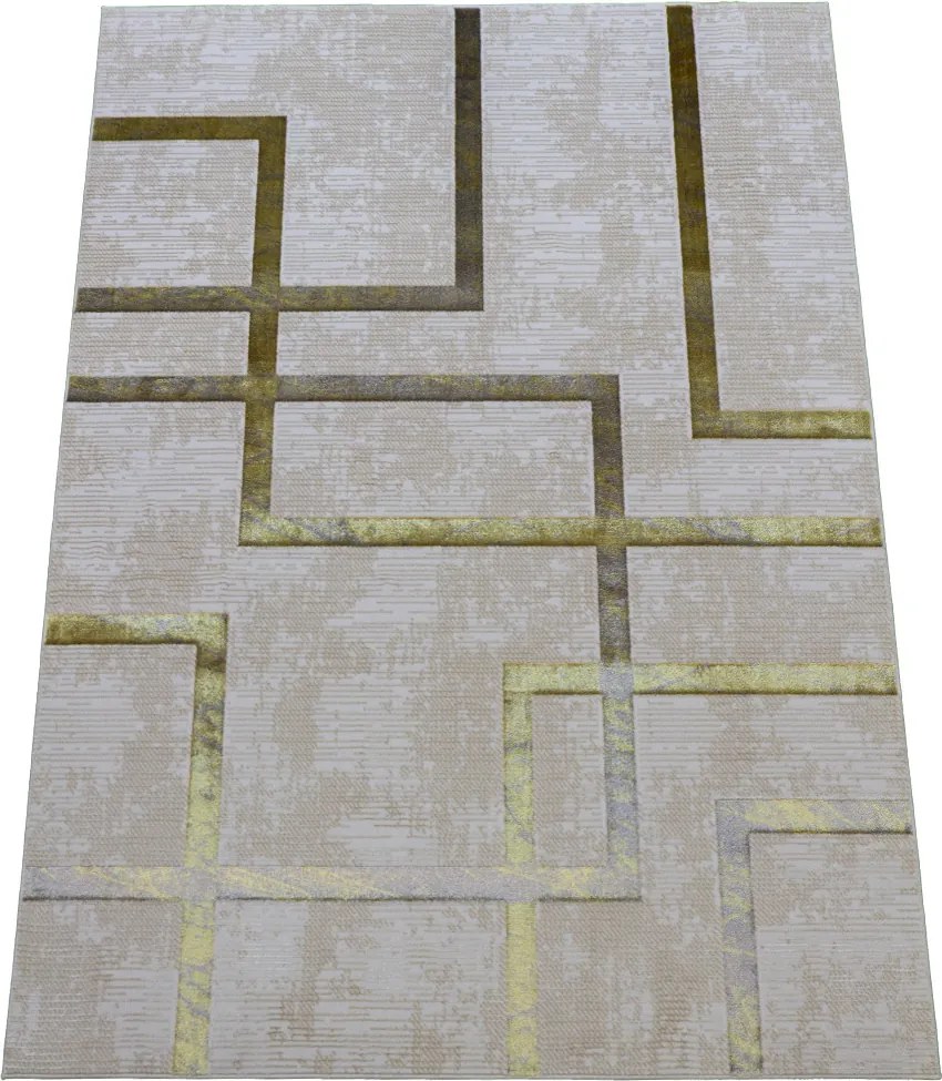 BE Koberec Esprit 3609 BEIGE - béžový obdélníkový Rozměr: 60x100 cm