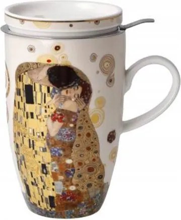 Hrnek s konvičkou The Kiss 450 ml Gustav Klimt Goebel