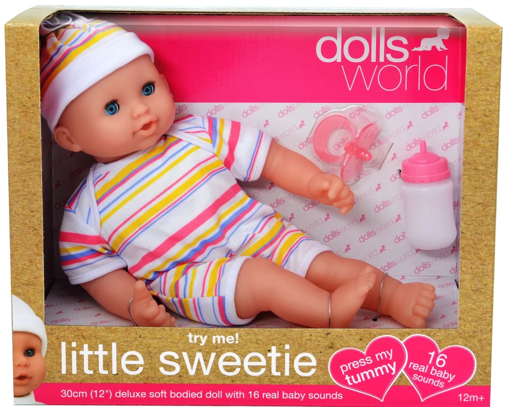 Dolls World - Panenka little sweetie 30 cm