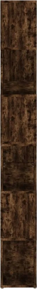 Knihovna / dělicí stěna kouřový dub 100 x 24 x 188 cm 3187603