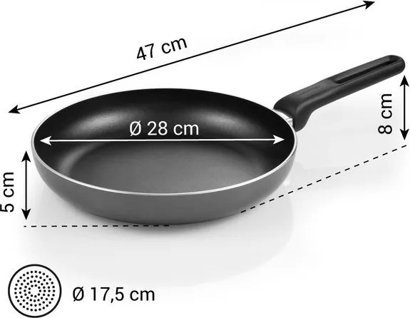 TESCOMA Pánev BRAVA ø 28 cm