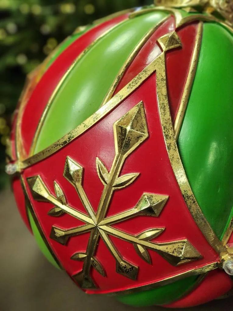 Klasik svítící vánoční koule 45cm