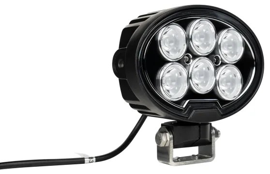 LED Bodové svítidlo pro automobil BLACK LED/60W/10-30V IP69 5700K oválný