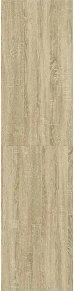 Šatní skříň dub sonoma 80 x 50 x 200 cm kompozitní dřevo 3307749