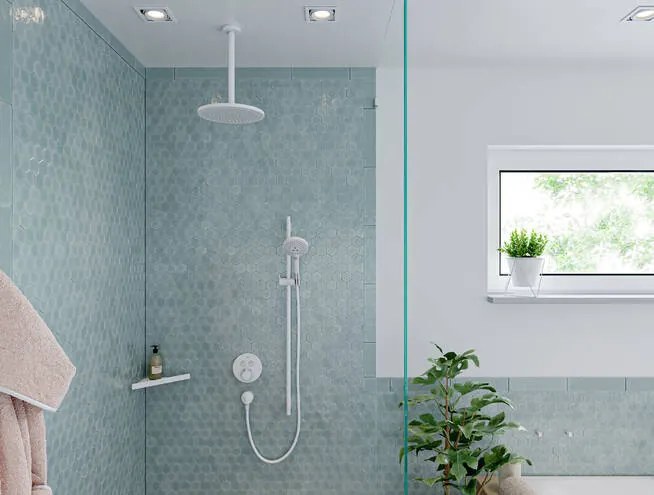 Hansgrohe Croma, hlavová sprcha 280 1jet, matná bílá, HAN-26220700